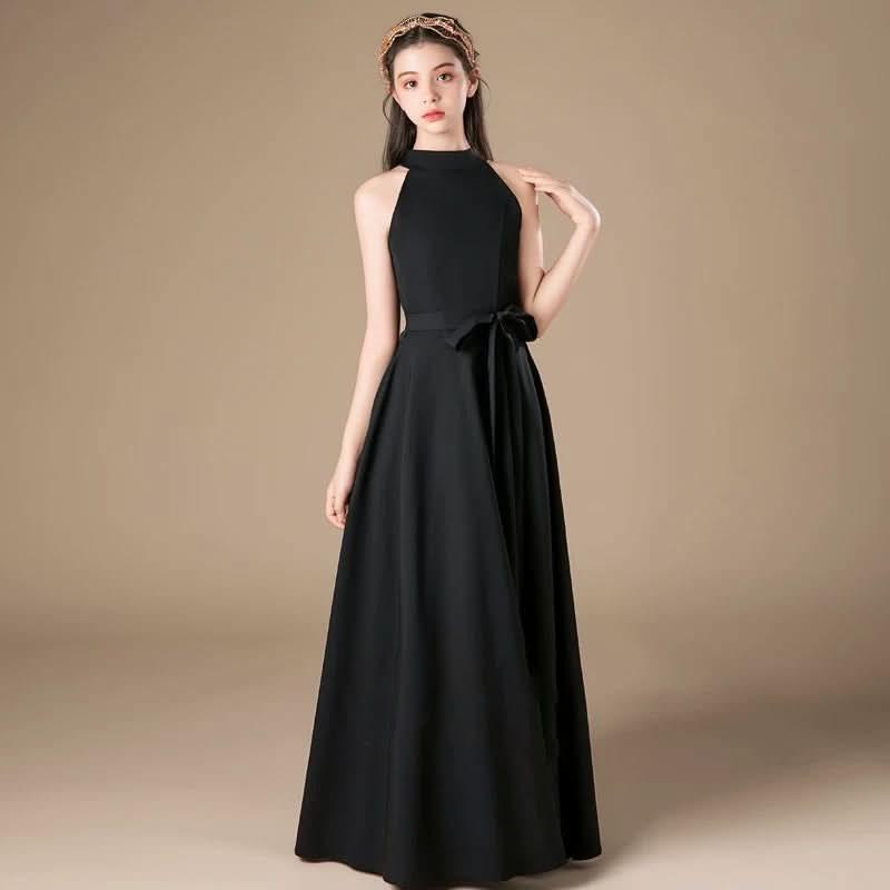 High-end long dress concert stage performance girls evening dress for ...