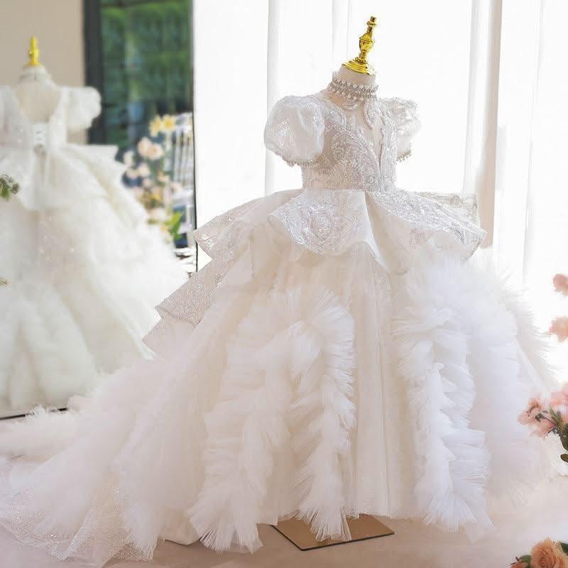 Luxurious Fairy Tale Dress Exquisite Lace Gown – Liyadress